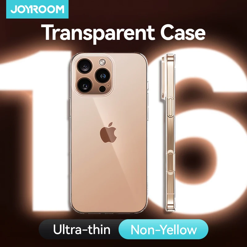 Joyroom-for-iPhone-16-Pro-Max-Case-Crystal-Clear-Hard-Transparent-Non ...