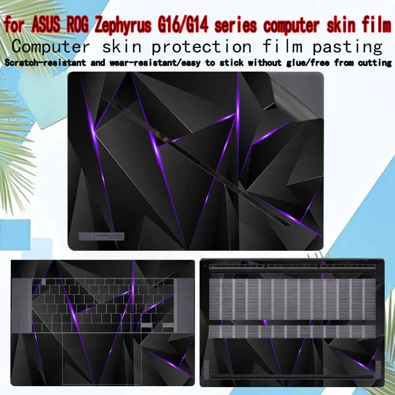 For ASUS ROG Zephyrus G16/G14/M16 laptop skin film GA403/GA605 computer ...