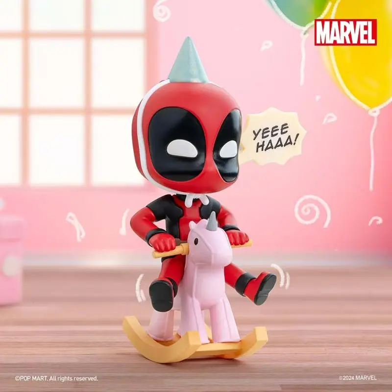 POP MART Marvel Deadpool Series Blind Box X-Men Anime Figure Deadpool ...