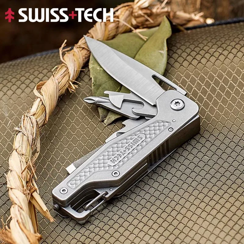Swiss-Tech-13-in-1-Multitool-Folding-Knife-Pocket-Scissors-Saw-Multi ...