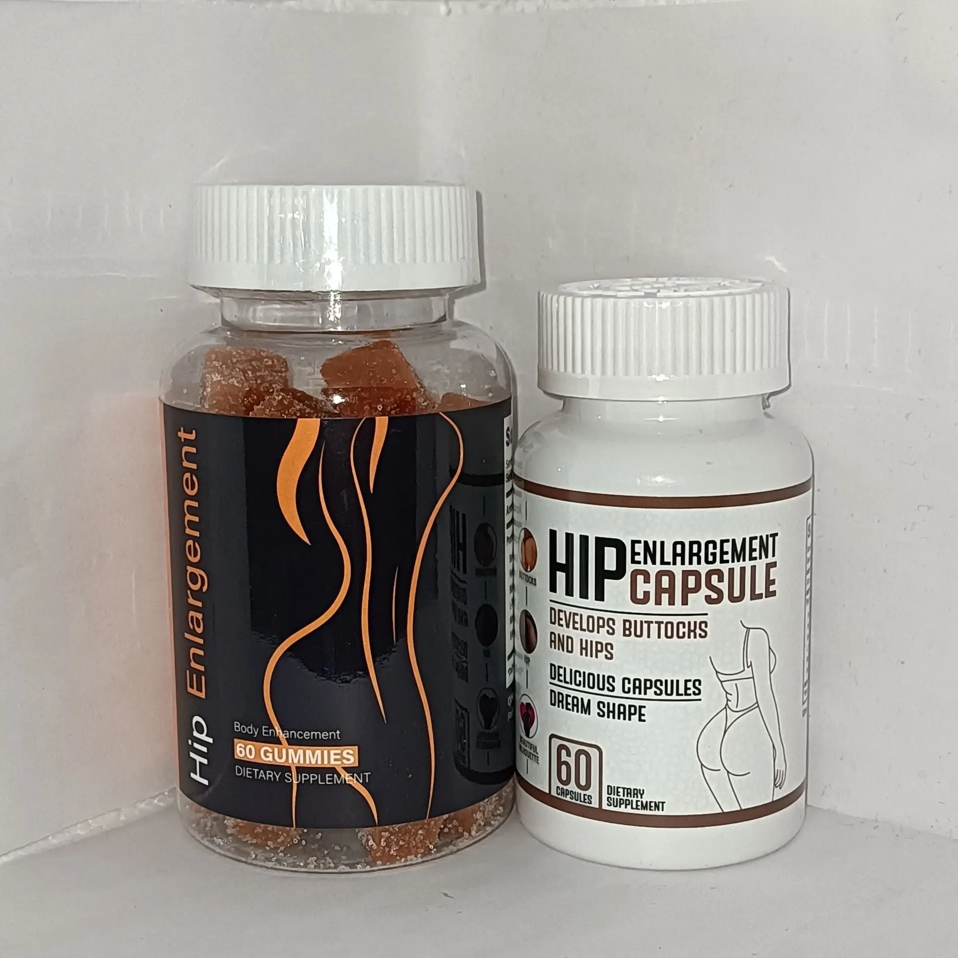 2-bottles-of-Hip-Buttock-Enhancement-Soft-Candy-Hip-Enlargement ...
