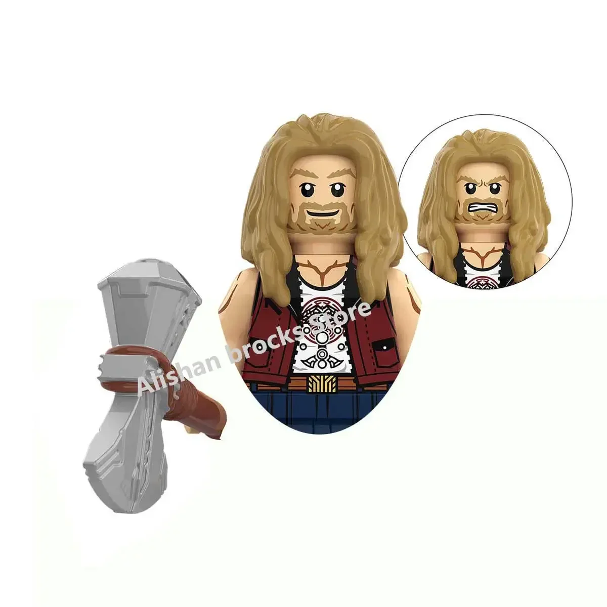 Disney Marvel Building Blocks Iron Man Doctor Strange Hulk Thanos ...