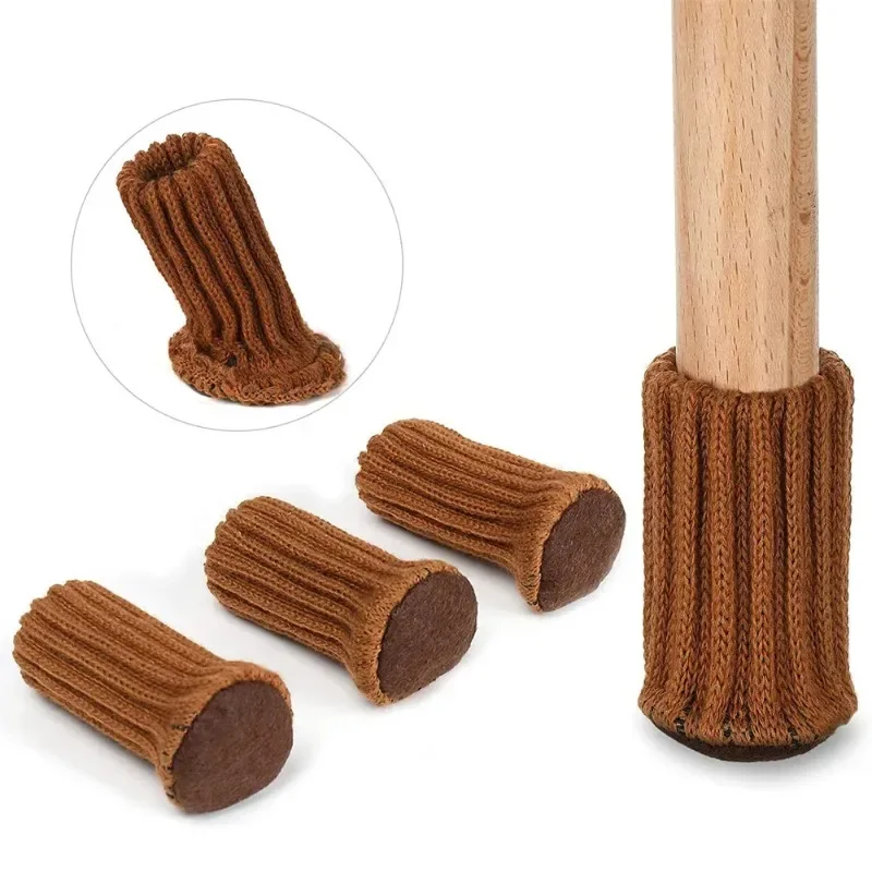 4pcs-Table-Leg-Socks-Chair-Knitted-Furniture-Sock-Floor-Protectors ...