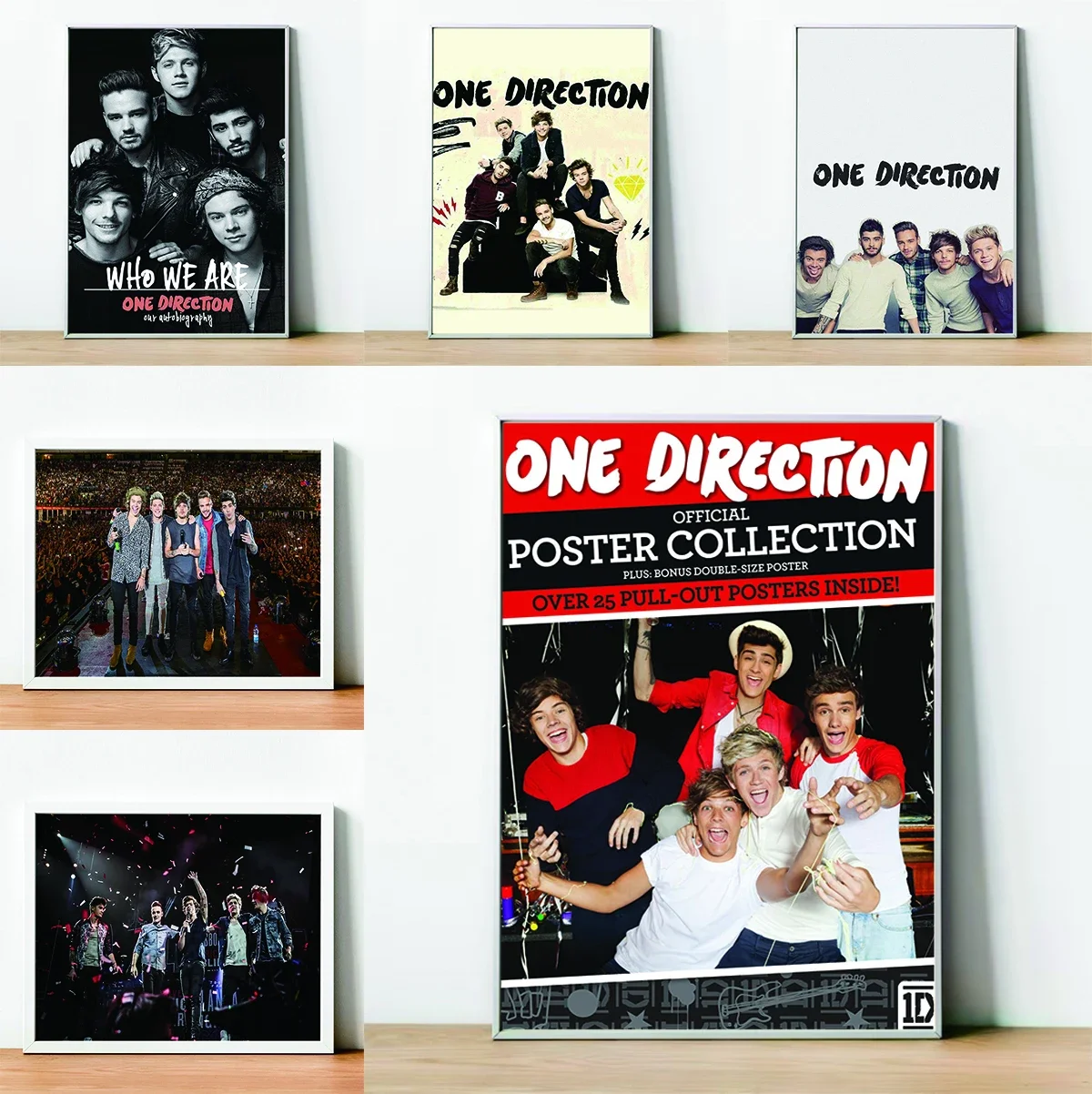 One Direction Poster On Wall