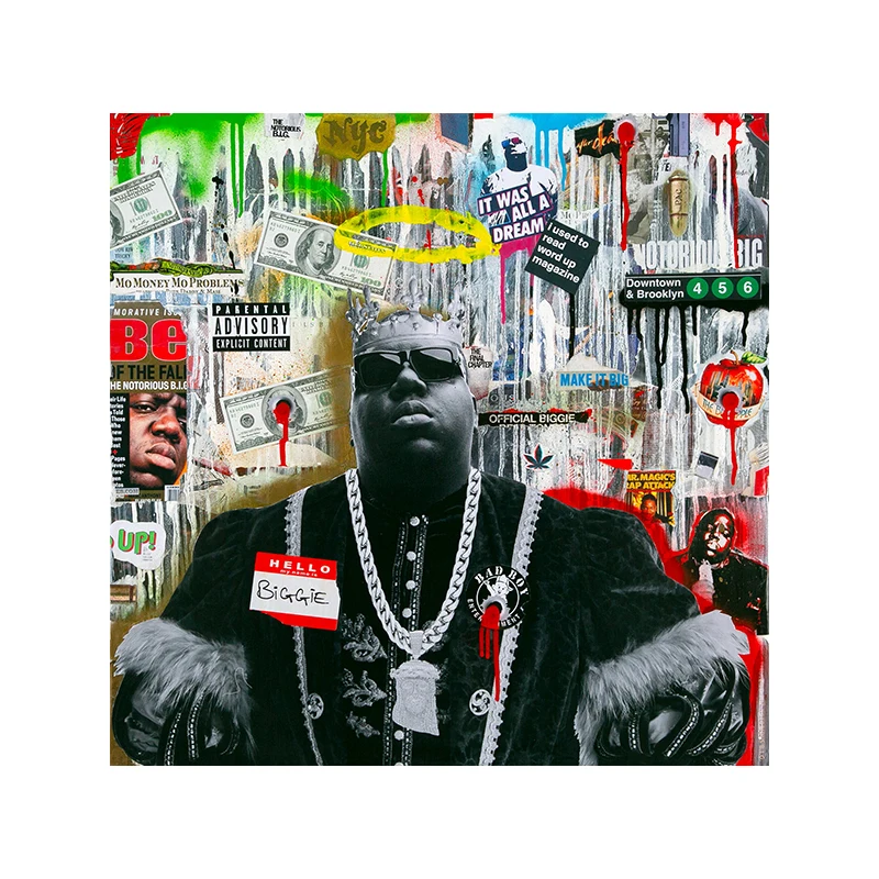 Tupac And Biggie Graffiti