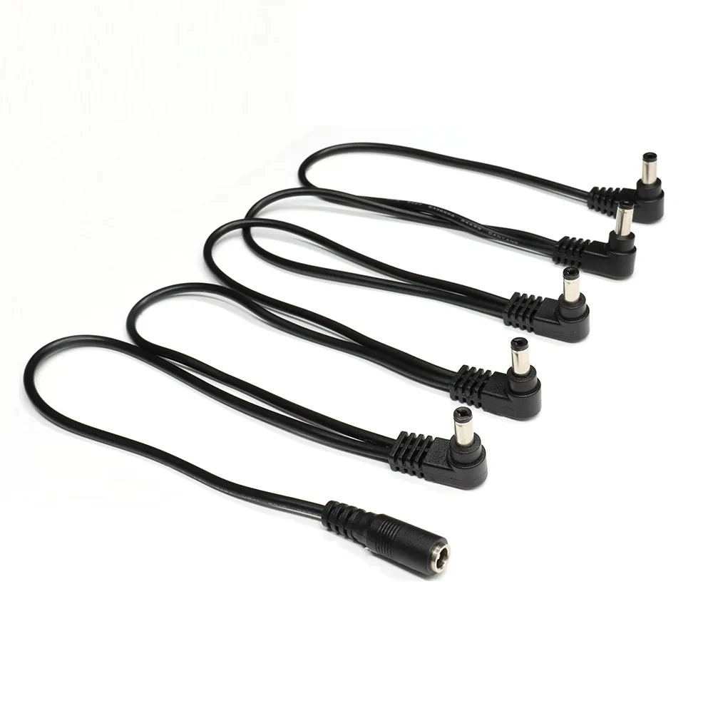 Miwayer 1 to 5 Way 9V DC Daisy Chain Cable Guitar Effect Pedal Power ...