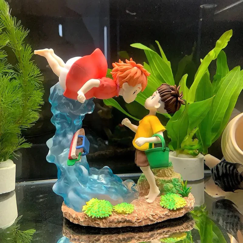 Ponyo-On-The-Cliff-Action-Figure-Sousky-Seagal-PVC-Gk-Est-tua-Anime ...
