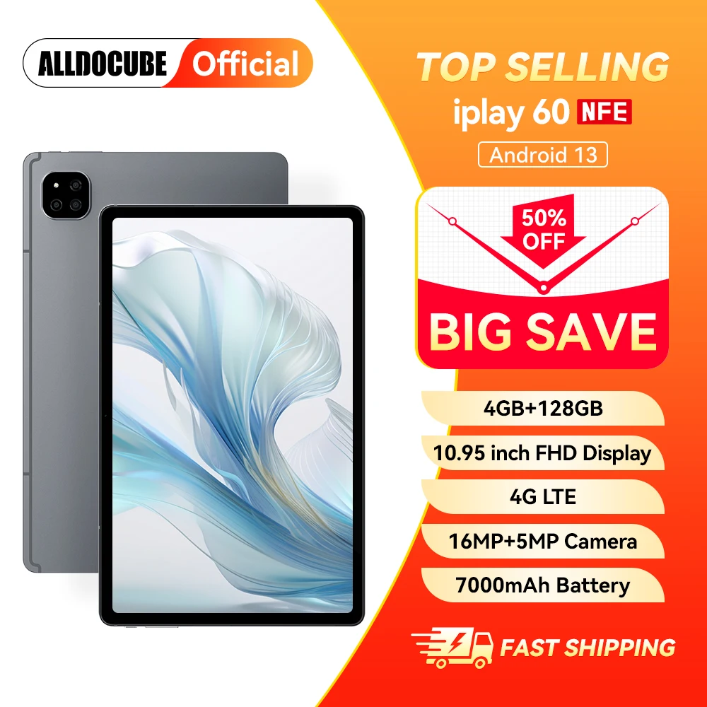 Alldocube iPlay60 10.95inch Android 13 Tablet 2K AI Smart Screen ...