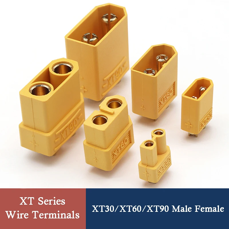 XT-Series-XT30U-XT60-XT90-Connector-Plug-Bullet-Welding-Terminal-Suit ...