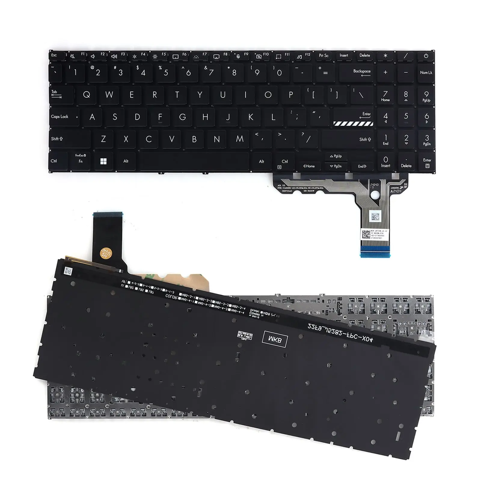 US Laptop Keyboard for Asus Vivobook K3604 K3605 K3504 M3504 S3504 ...