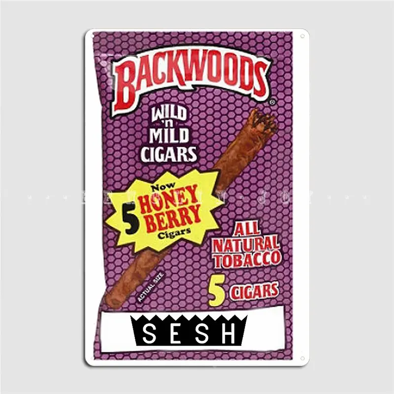 Team-Backwoods-Metal-Sign-Wall-Mural-Garage-Club-Decoration-Wall-Decor ...