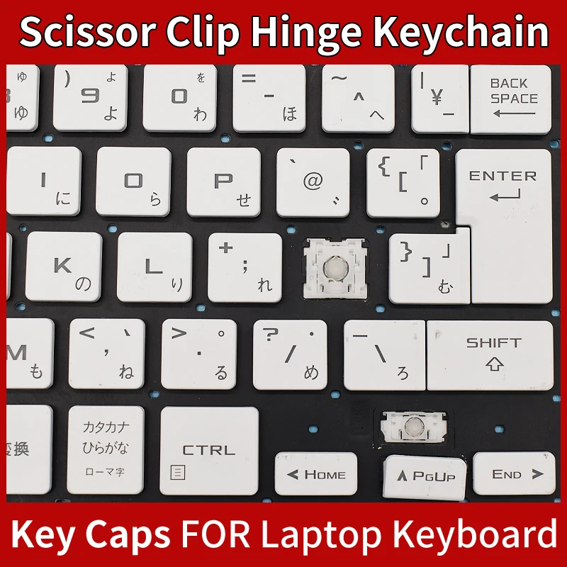 Replacement Keycap Key cap &Scissor Clip&Hinge For ASUS Rog Zephyrus ...