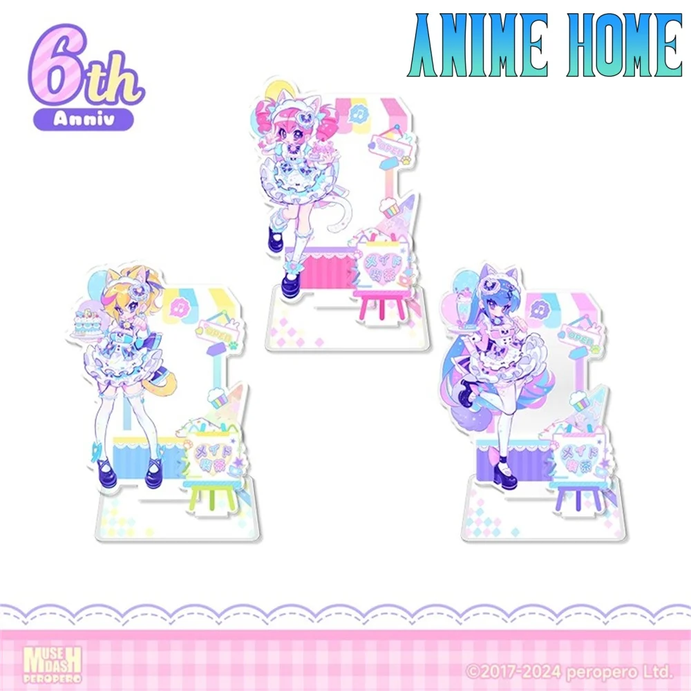 Official-Game-Muse-Dash-Buro-Rin-Marija-6th-Anniv-Maid-Acrylic-Stand ...