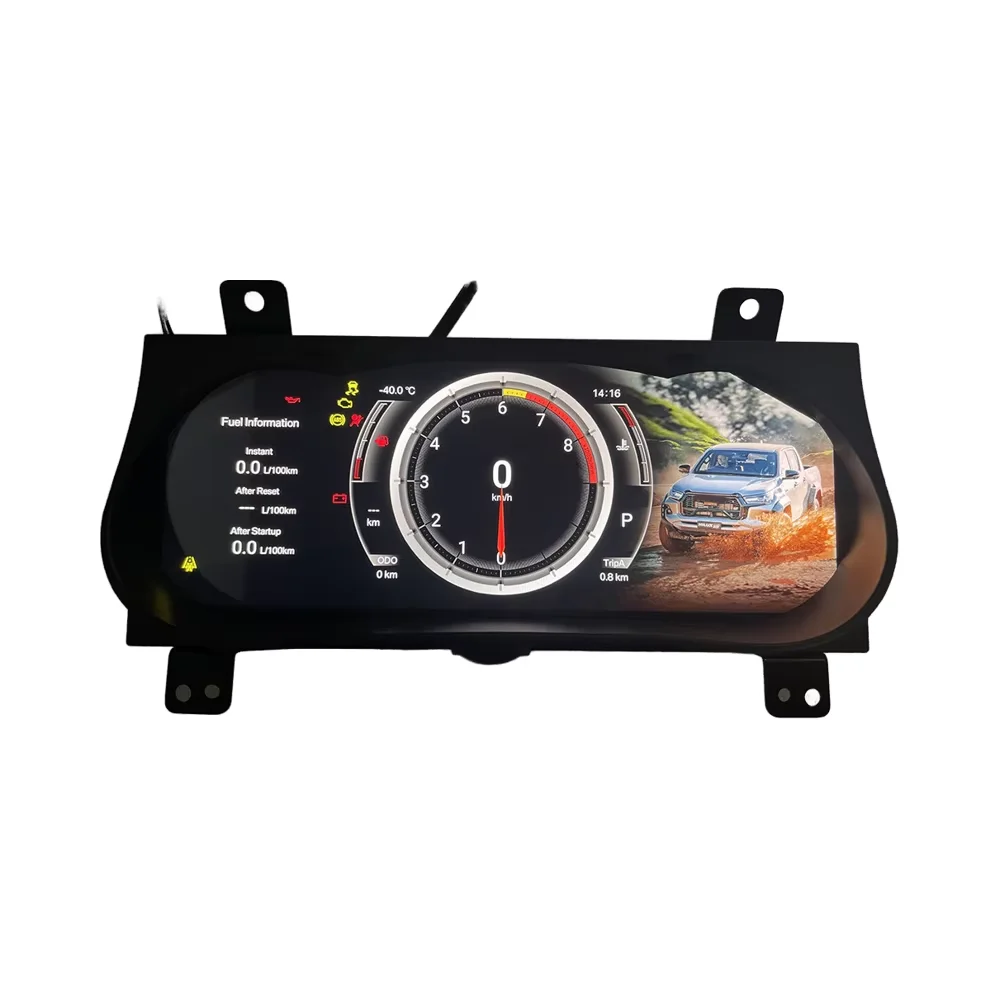 For 12.3inch Car Auto Meter Speedometer Linux System LCD Dashboard ...