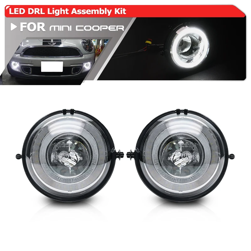 Led Daytime Running Fog Lights For Mini Cooper R56 Coupe R57 ...