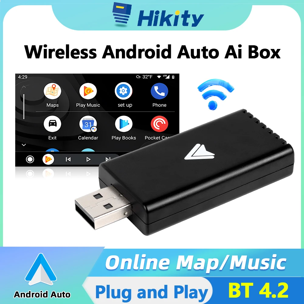 Hikity-Android-Auto-Ai-Box-Wireless-Android-Auto-Car-Play-Streaming-Box ...