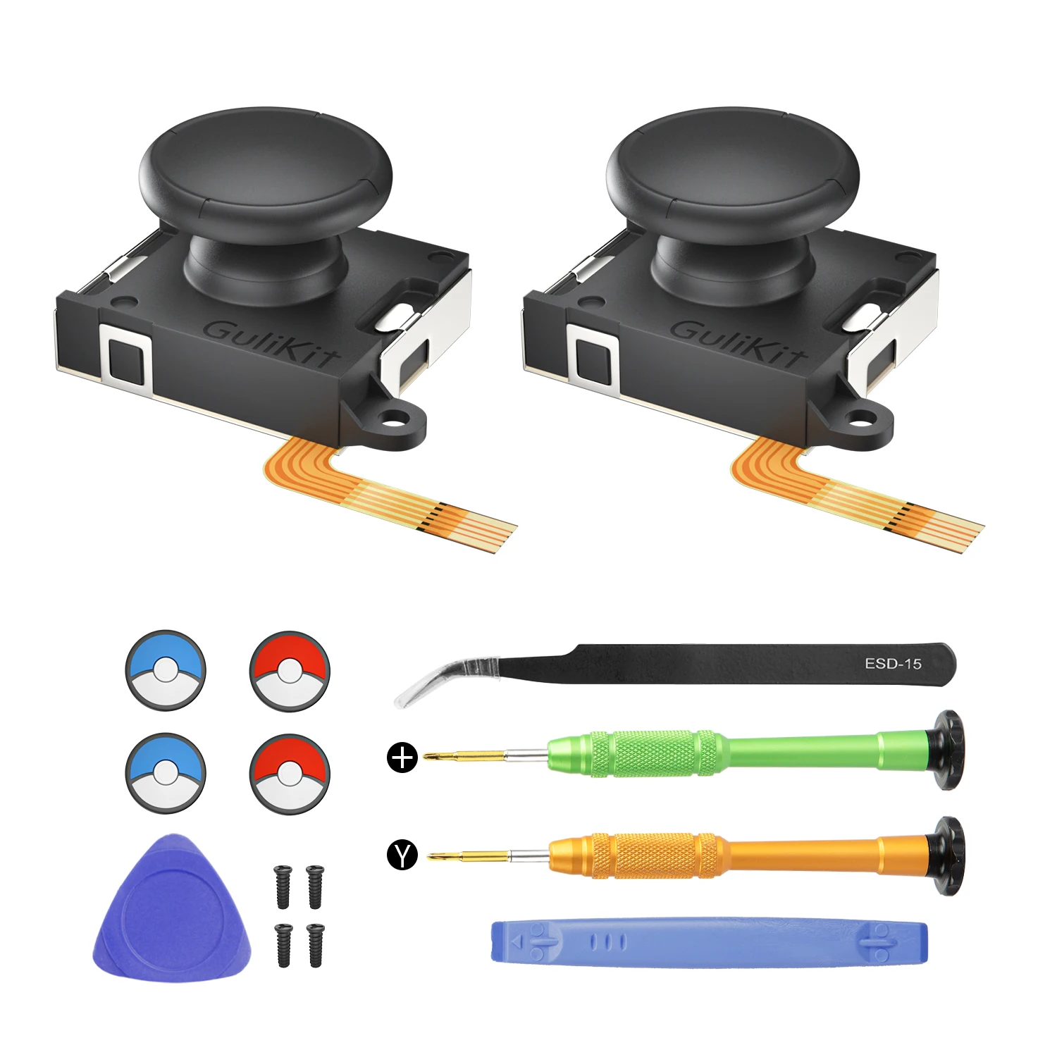Gulikit-Hall-Sensing-Joystick-for-JoyCon-Replacement-No-Drifting ...