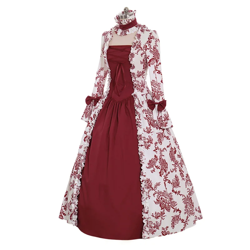 Tudor Baroque Court Noble Princess Dress Lolita Gothic Victorian Gown ...