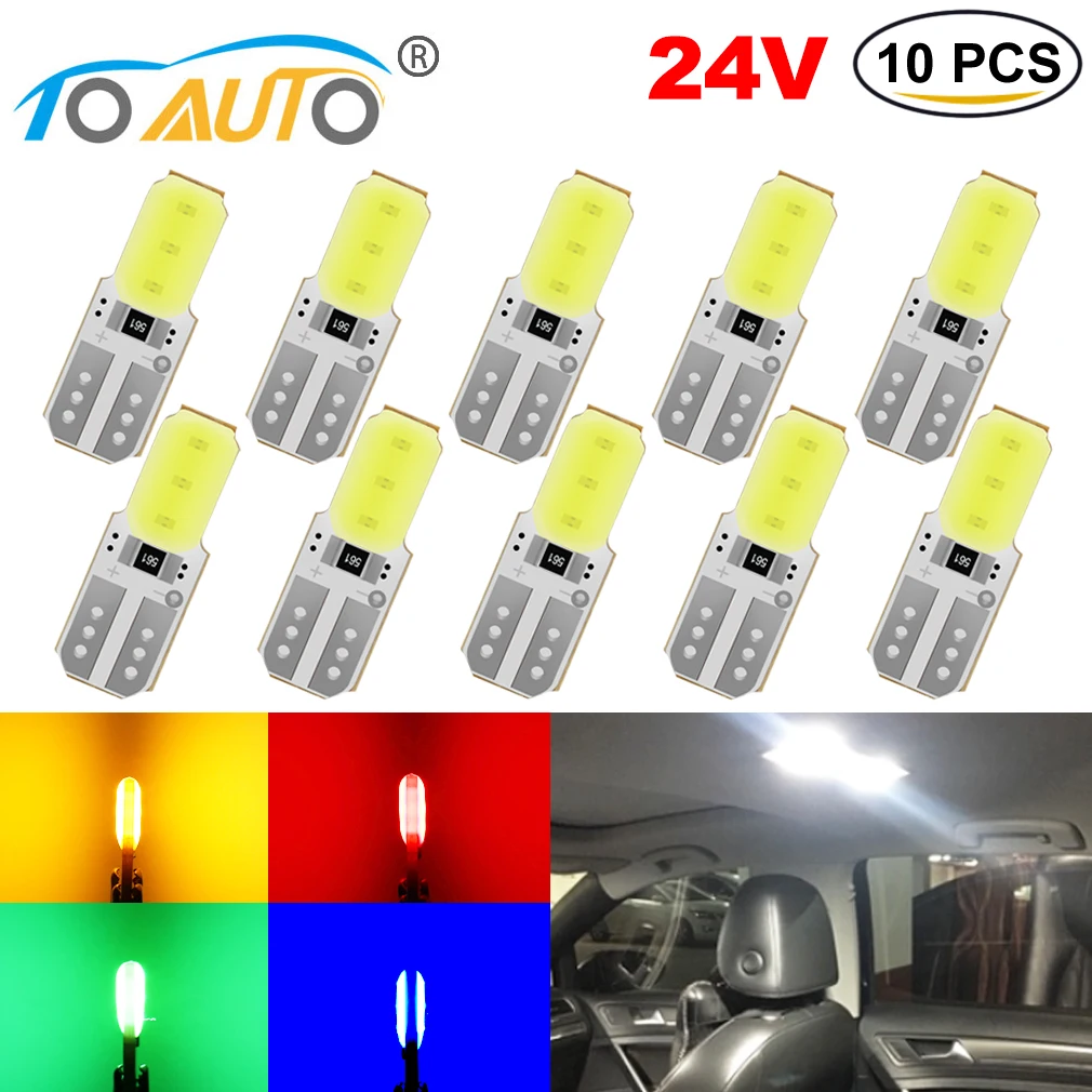 T10-LED-Canbus-Car-Lights-W5W-194-168-Parking-Light-Clearance-Dome ...