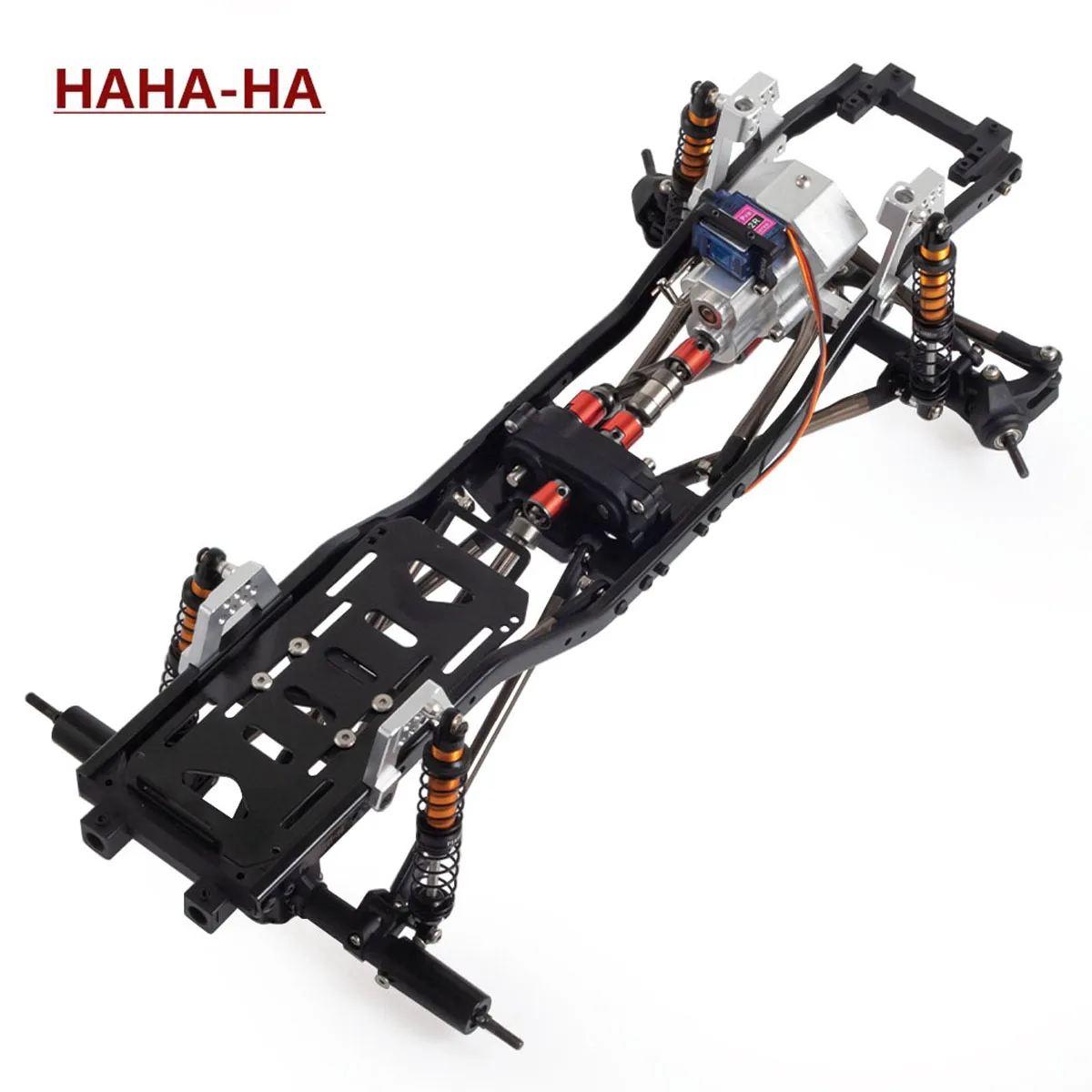 313mm-Wheelbase-Metal-Chassis-Frame-with-Prefixal-Single-2-Speed-Transmission-for-1-10-RC ...
