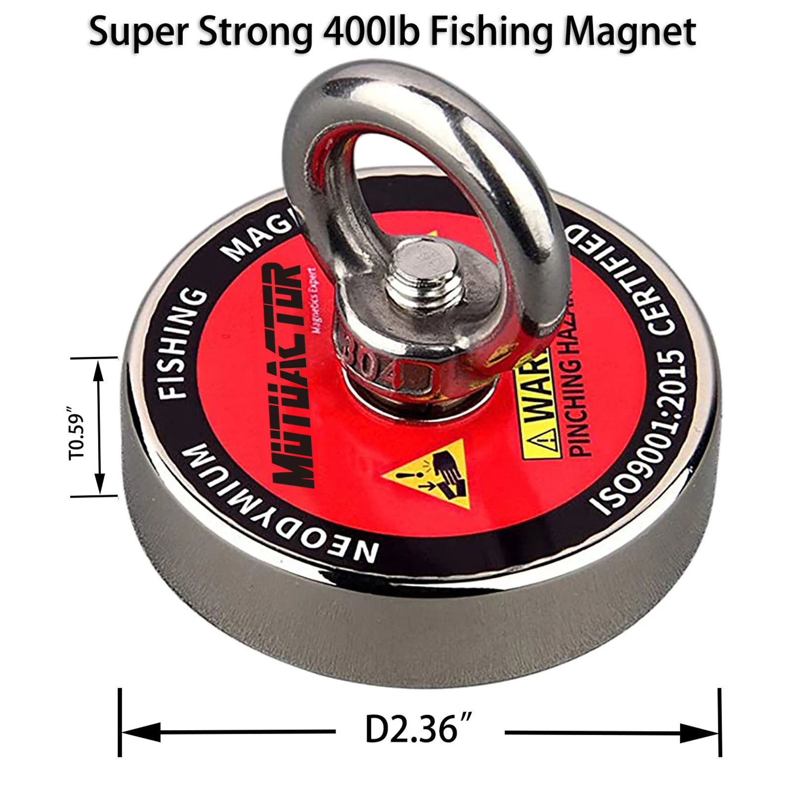 2022 New Strong Retrieval Magnet Kit 400lb Grappling Hook N52 Magnets ...