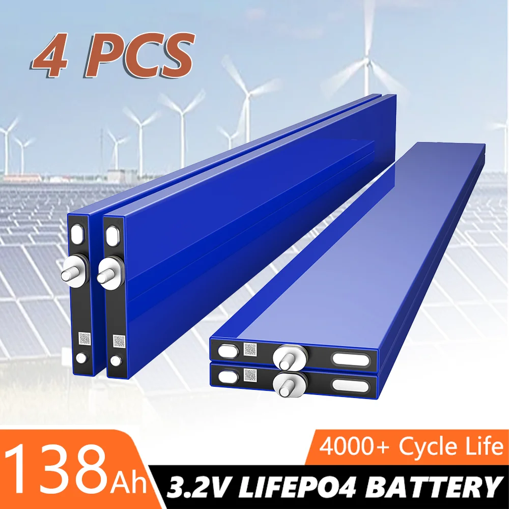 BYD Blade Batería de Fosfato de Hierro y Litio, Pila de LiFePO4 a 3.2V y 138Ah para ...