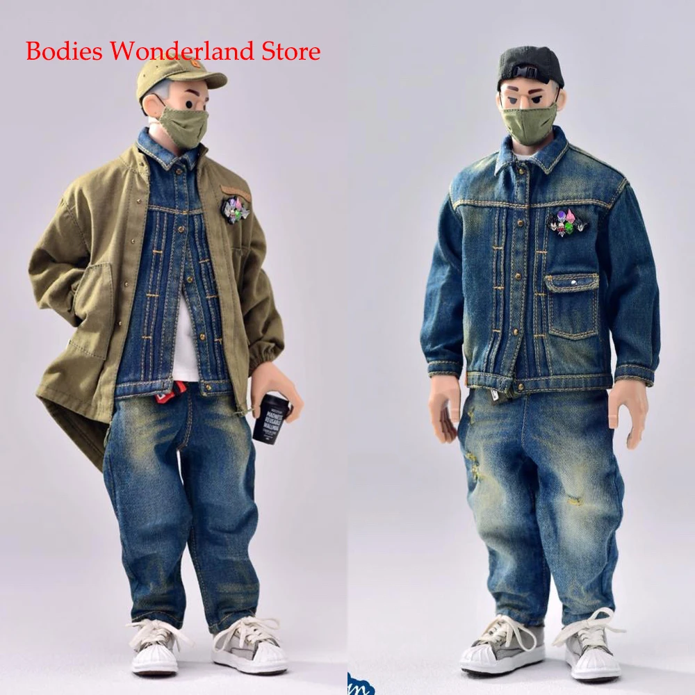 Trickyman12 202204 1/6 Scale Fashion Men's Accessorise Denim Casual ...