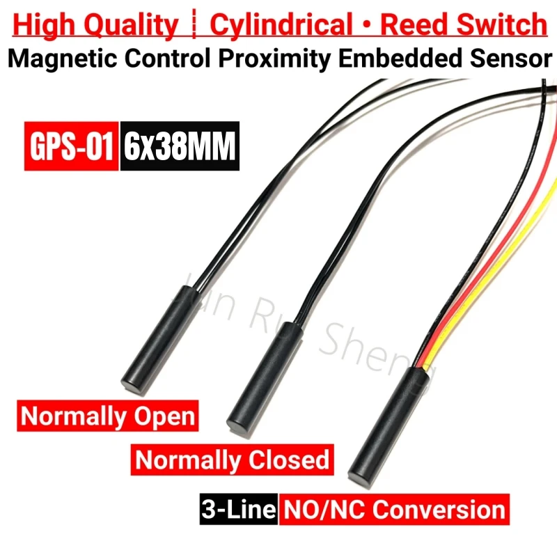 Cylindrical-Reed-Switch-Magnetic-Contact-GPS-01-6-38MM-Normally-Closed ...