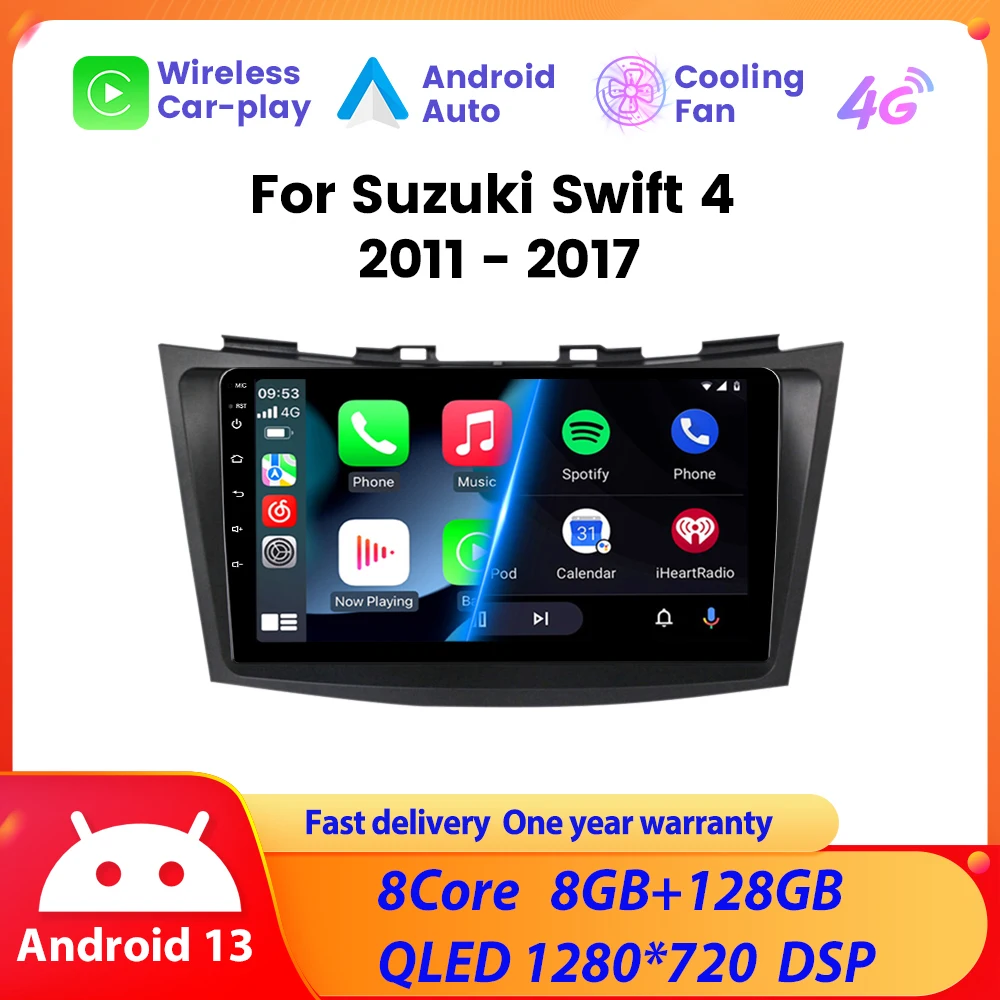 Android-13-Car-Radio-For-Suzuki-Swift-4-2011-2017-Multimedia-Player ...