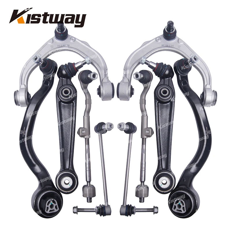 10PCS-Front-Suspension-Upper-Lower-Control-Arm-Kit-For-BMW-X5-X6-F15 ...