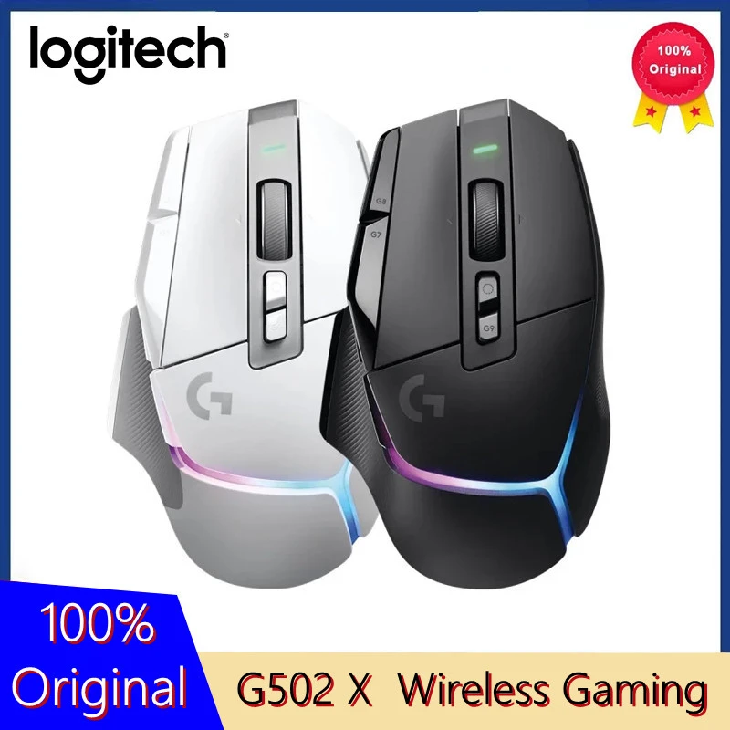 로지텍 G502X 플러스 라이트스피드 무선 게이밍 마우스, G502X 유선 게이밍 마우스, 25600DPI 광학 기계식 게이밍 마우스, 신제품