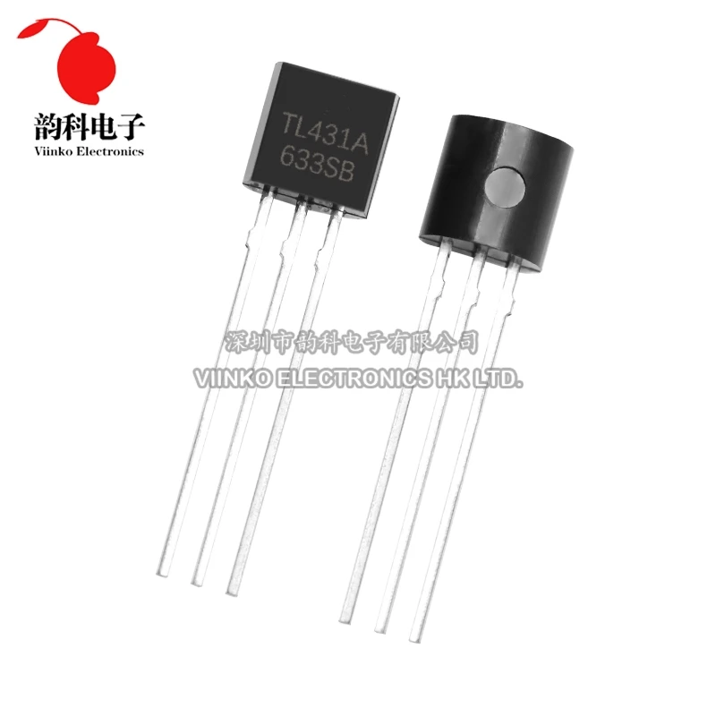 100pcs TL431A TL431 2SA1015 2SC1815 2SA733 2SC945 2SA1266 2SC3198 ...