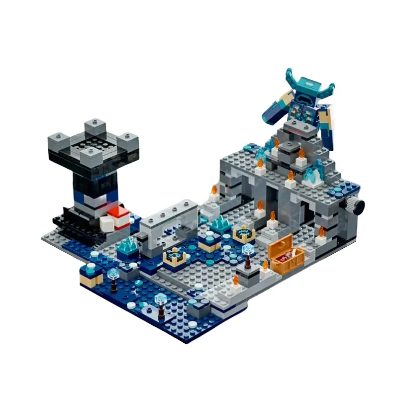 Creative-DIY-Deep-Dark-Battle-Building-Blocks-Guard-Warden-Model ...