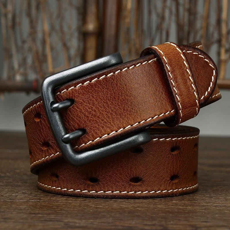 High Quality Men Belt Genuine Leather Belts | Original Leather Belt ...