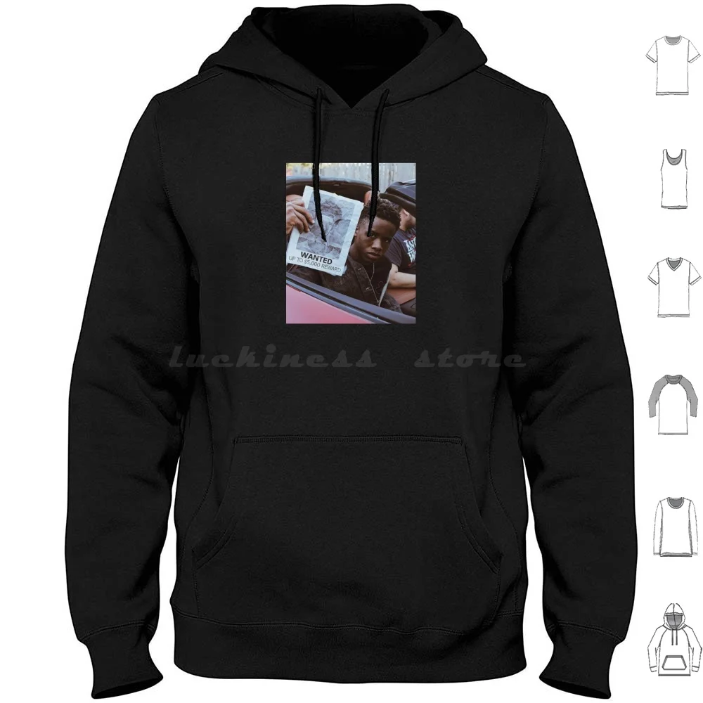 Tay K Wanted Hoodie cotton Long Sleeve Tay K Tayk Free Tay K Playboi ...