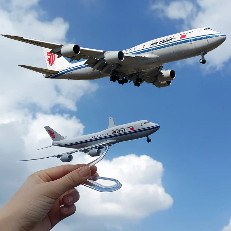 Scale 1/400 Air China B747 8 Miniature Diecast Eco friendly Material ...