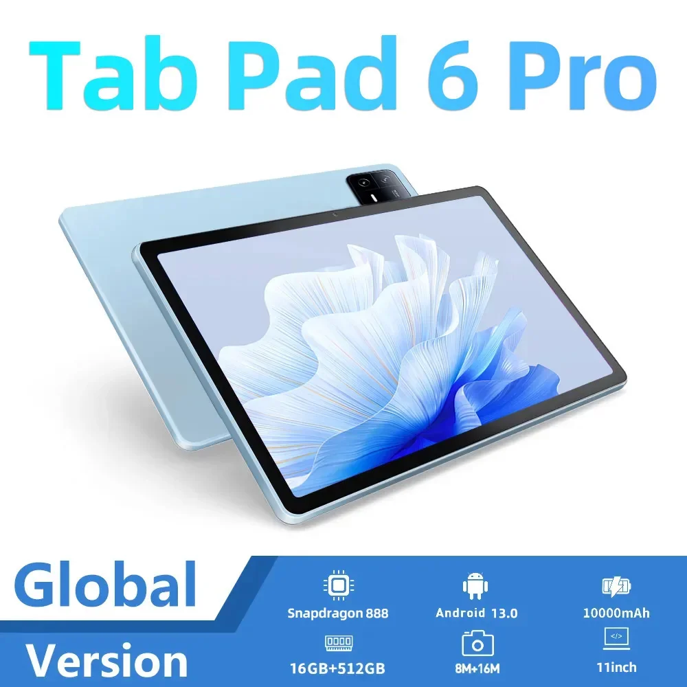 2024-Original-Global-Version-Tablet-Android-13-Pad-6-Pro-16GB-1TB ...
