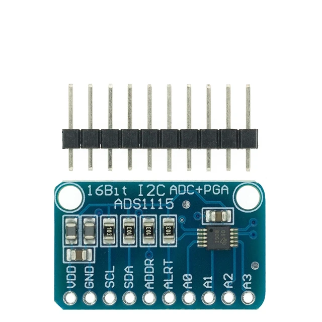 Amd Placa Base Gravidade: Mu00f3dulo ADC I2C ADS1115 De 16 Bits ...