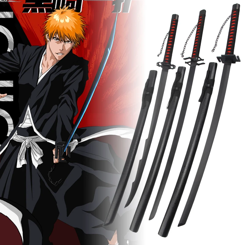 72-104cm-Bleach-Katana-Kurosaki-Ichigo-Cosplay-Prop-Real-Original ...