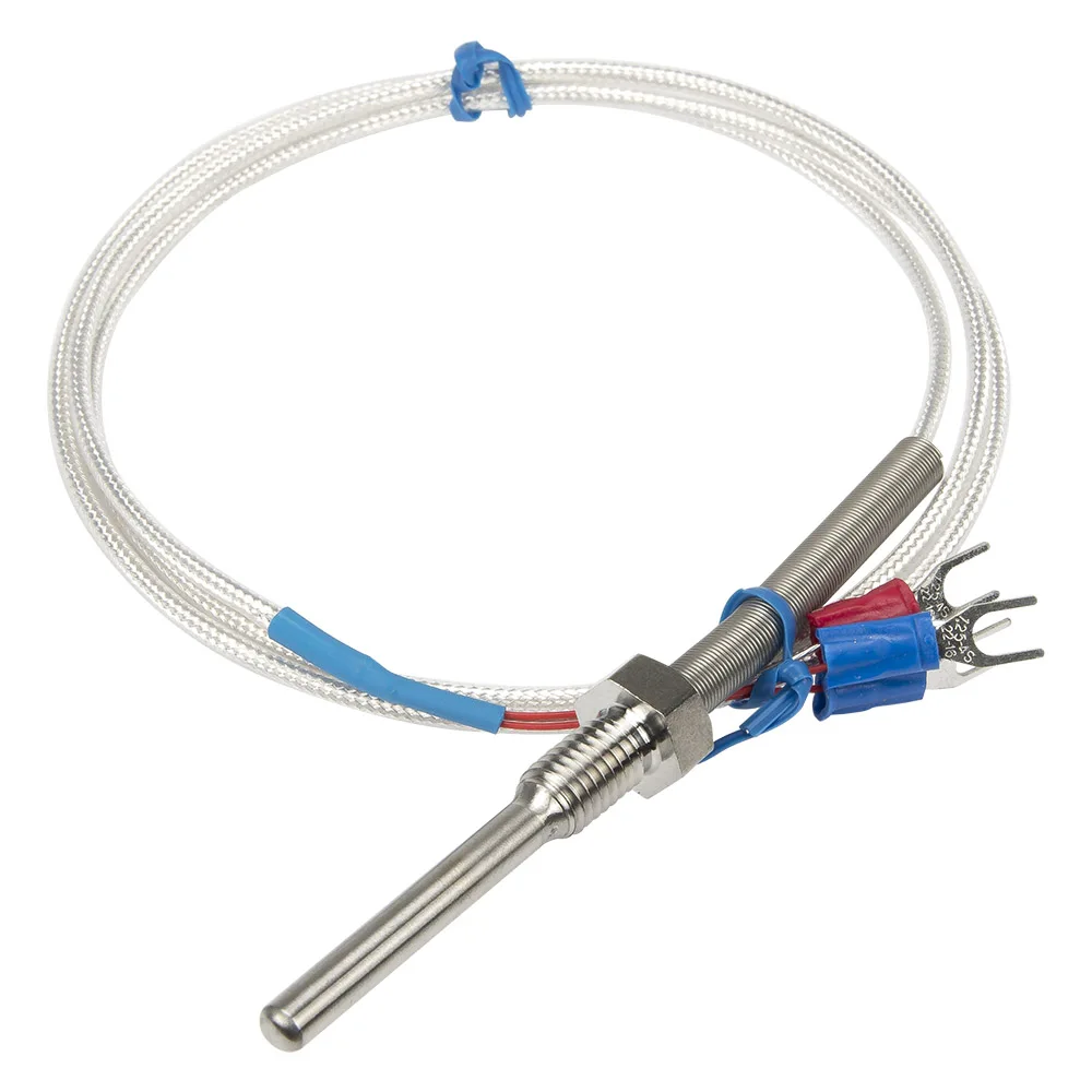 FTARP09 PT100 type 1m PTFE cable 50mm probe head RTD temperature sensor ...