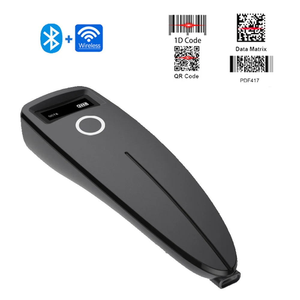 Mini-Bluetooth-Barcode-Scanner-Packot-Wireless-qr-Code-Reader-Portable ...