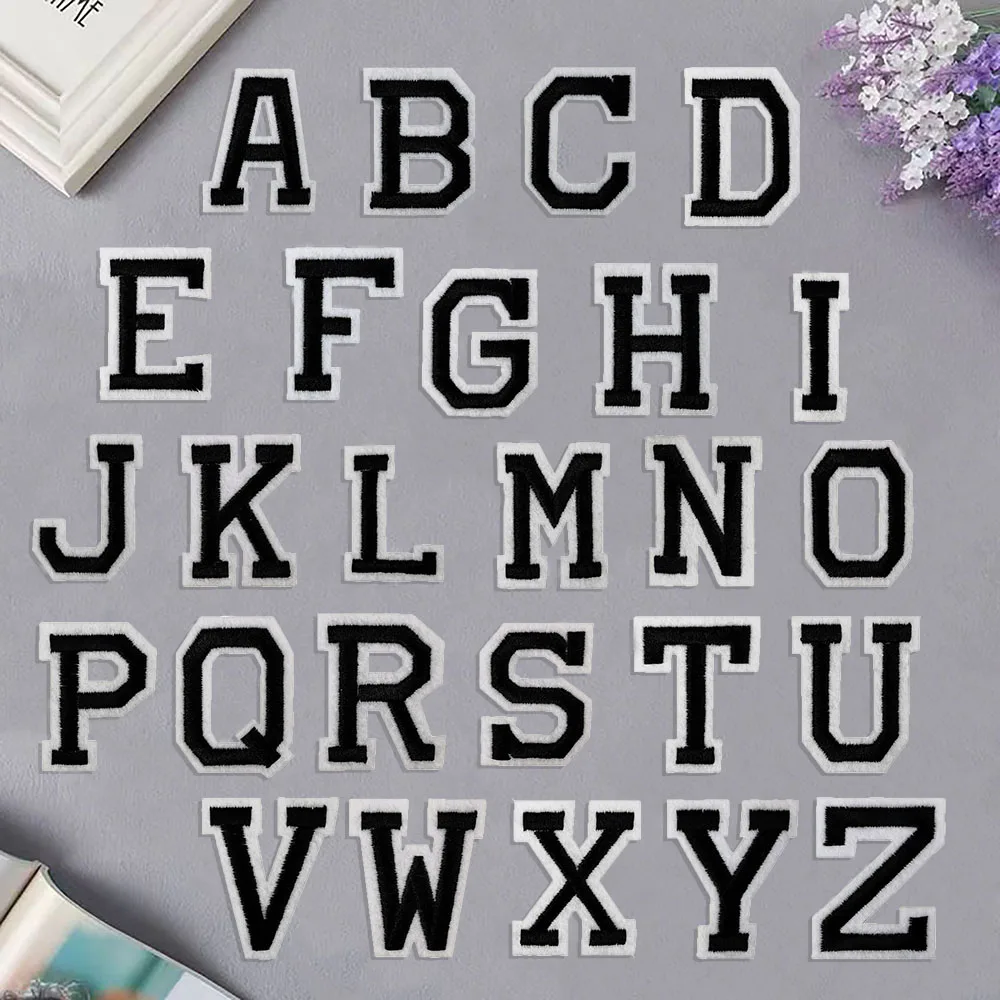 High-quality-letters-badges-school-uniforms-bags-clothes-sewing-DIY ...