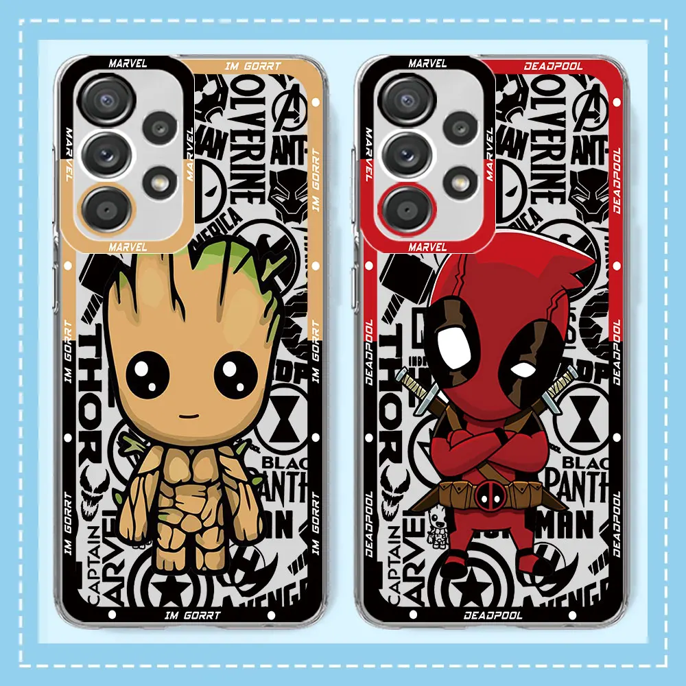 Marvel-Groot-Deadpool-Case-for-Samsung-Galaxy-A34-A13-A25-A23-A33-A24 ...