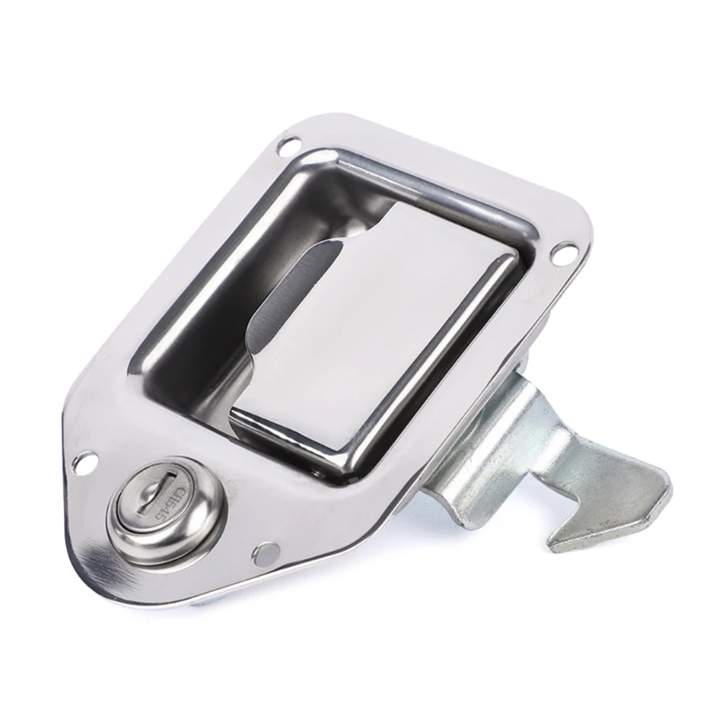 Rv Truck Door Tool Box Lock Standard Flush Stainless Steel Paddle ...