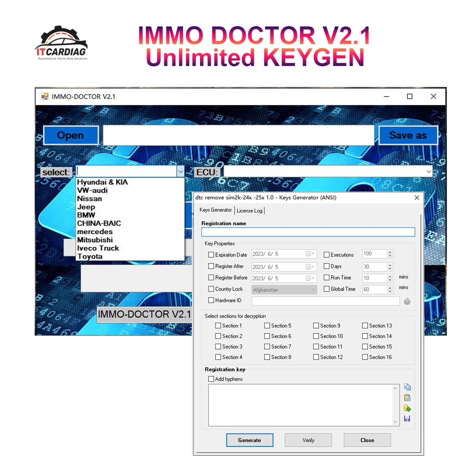 Software-de-eliminaci-n-IMMO-DOCTOR-V2-1-multimarca-con-KEYGEN ...