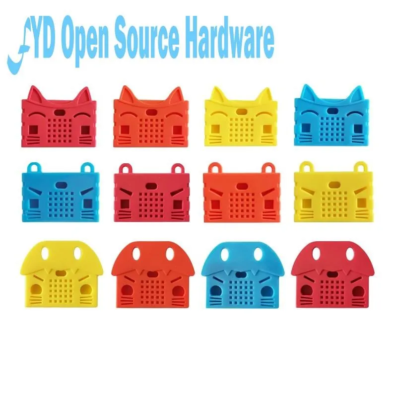 Silicone Case Protective Cover For Bbc Micro:bit Microbit Kids ...