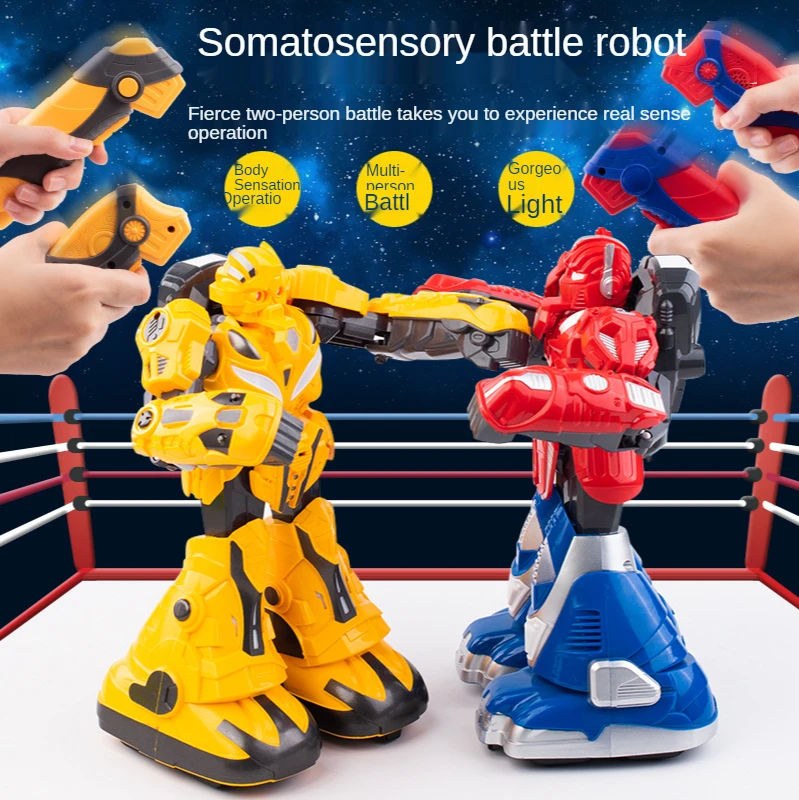 somatosensory-control-battle-robot-music-light-large-double-battle ...