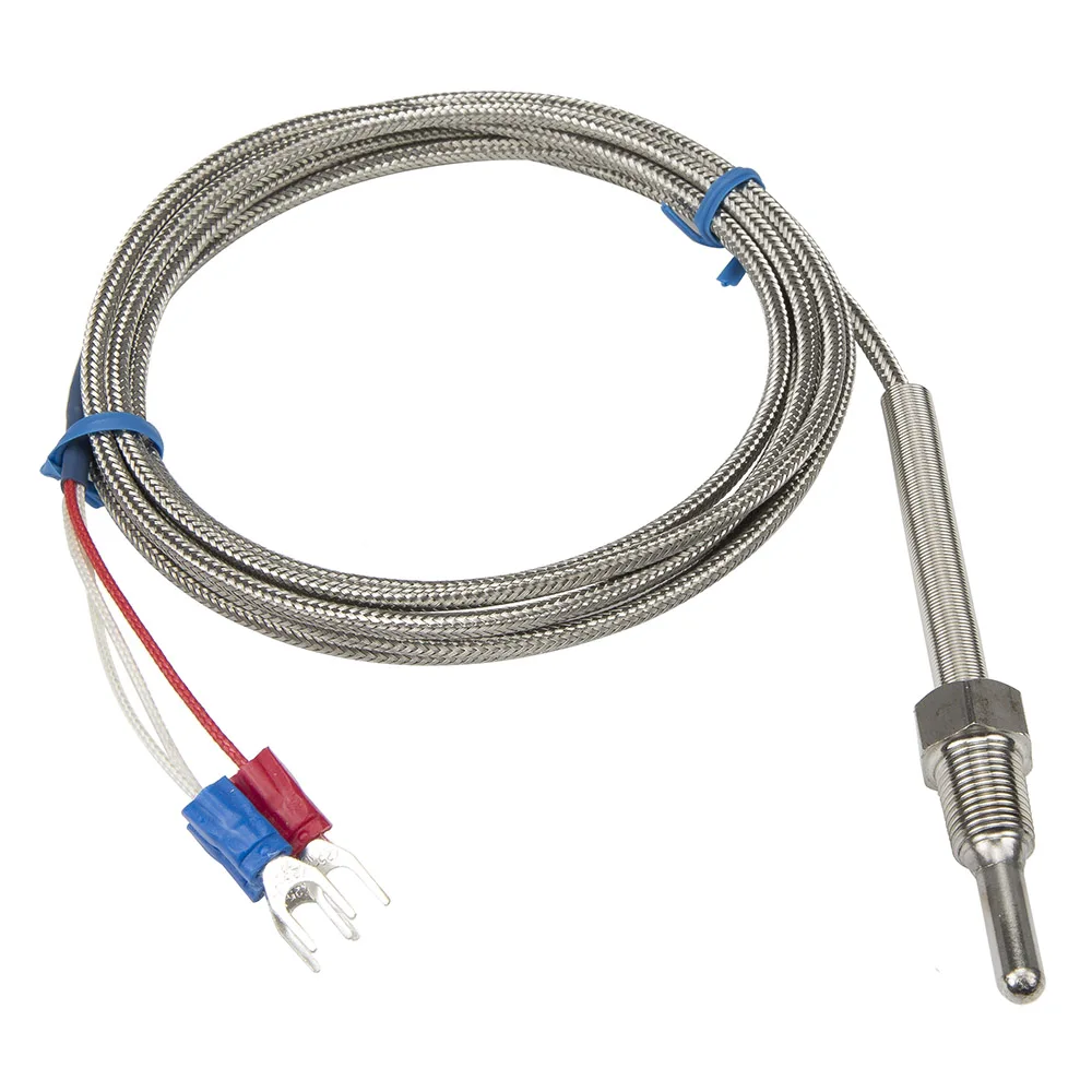 FTARP09 PT100 type 2m metal braided cable 30mm probe head RTD ...