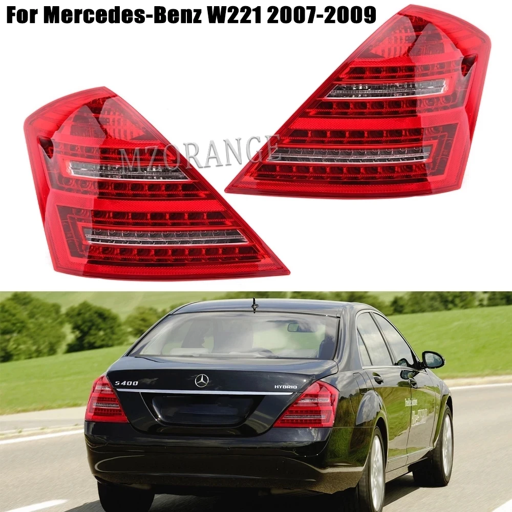 LED-Rear-Reflector-Tail-Light-For-Mercedes-Benz-W221-S-Class-2007-2008 ...