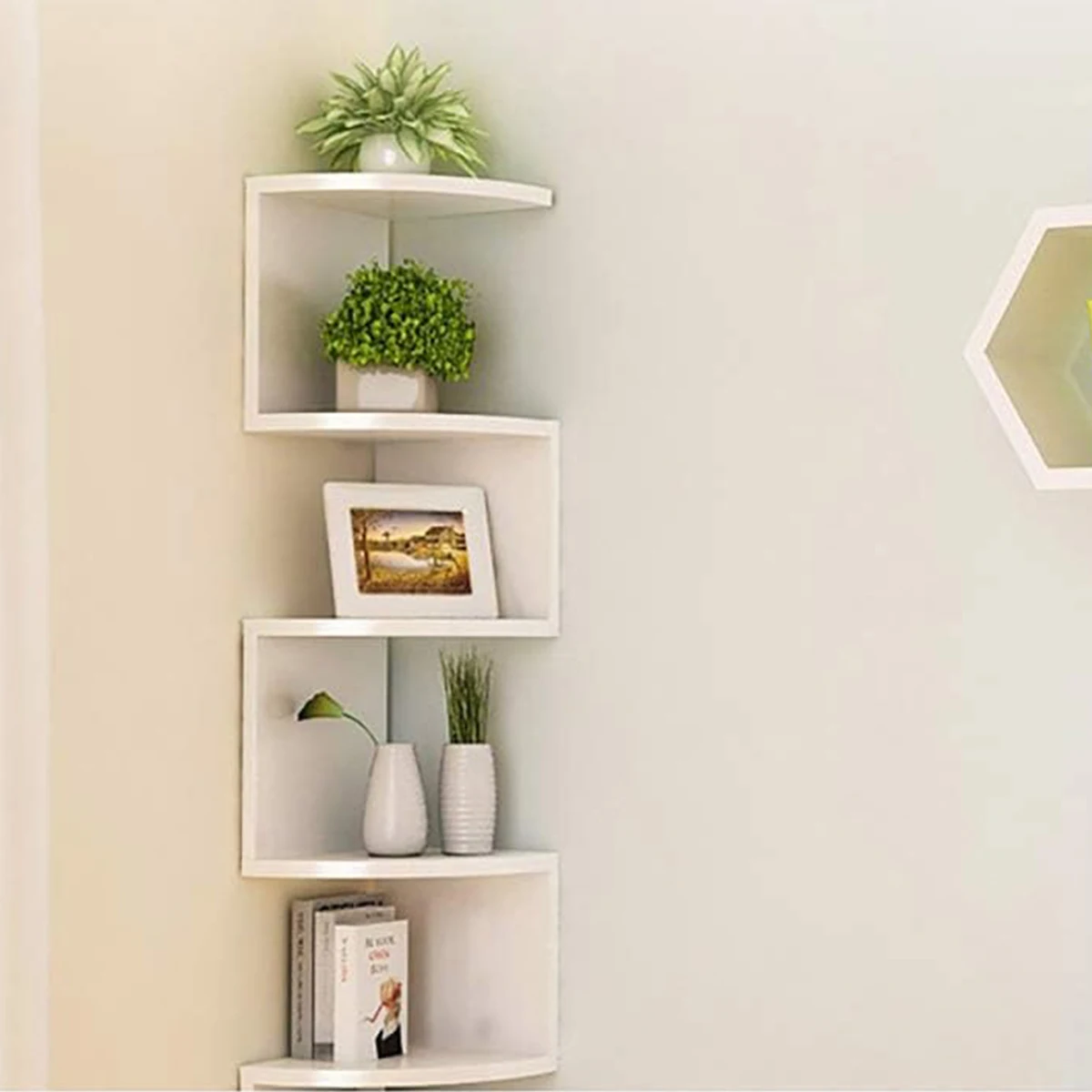 Wall-Shelf-Creative-Home-Wall-Corner-Triangle-Shelf-Wall-Hanging-5-Tier ...